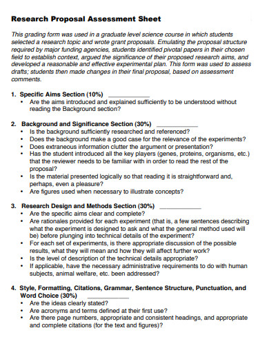 Student Research Proposal Guide - 10+ Examples, Format, Pdf | Examples