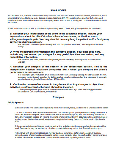 Pt Soap Note Example 4 SOAP Note Tips For PTs Plus Examples 2022 11 04