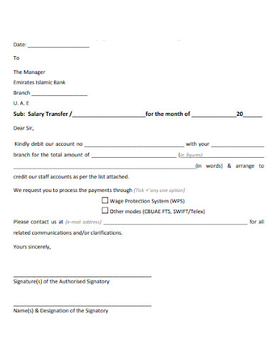 Authorization Letter to Claim Salary - 6+ Examples, Format, Sample ...