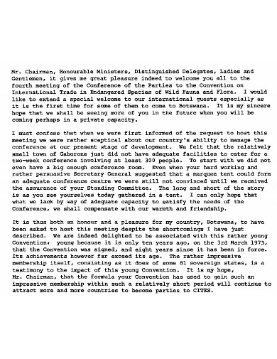 Welcome Speech for Guest - 10+ Examples, Format, Sample | Examples