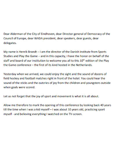 Welcome Speech for Seminar - 10+ Examples, Format, Sample | Examples