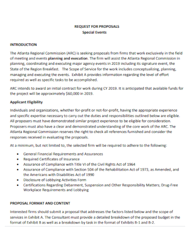 10+ Event Management Proposal Examples [ Wedding, Sports, Corporate ...