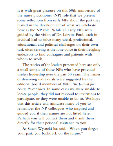 10+ Nurse Practitioner Statement Examples [ Family, Mission, Philosophy ...