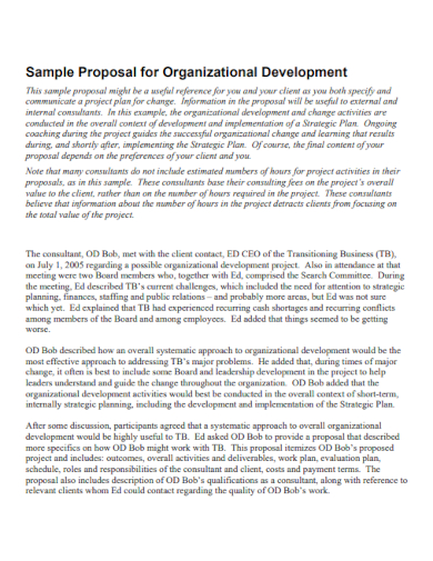 Organization Proposal - 10+ Examples, Format, Pdf | Examples