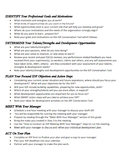 Development Plan for Manager - 10+ Examples, Format, Pdf | Examples