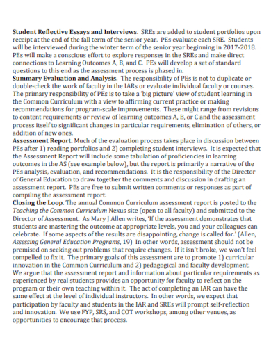 Student Assessment Report - 10+ Examples, Format, Pdf | Examples