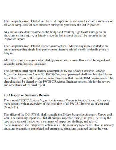 Inspection Evaluation Report - 10+ Examples, Format, Pdf | Examples