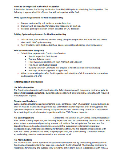 10+ Commercial Inspection Report Examples [ Property, Building, Vehicle ...