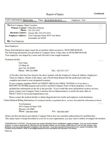 Nurse Incident Report - 4+ Examples, Format, Pdf | Examples
