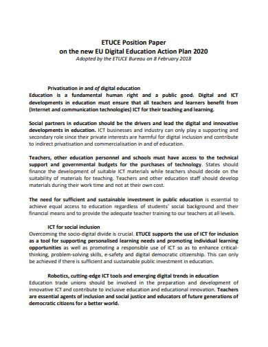 10+ Education Action Plan Examples [ Digital, Physical, Equity ] | Examples