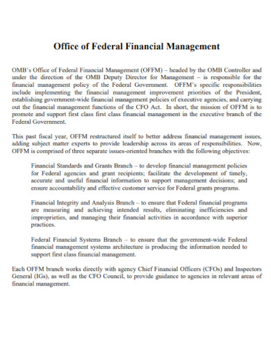 10+ Financial Management Report Examples [ Business, Project, Company ] | Examples