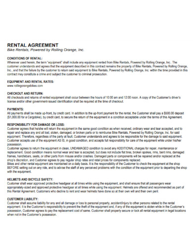 Flat/Shop Rent Agreement - 4+ Examples, Format, Pdf | Examples