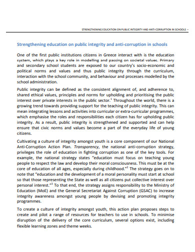 10+ Education Action Plan Examples [ Digital, Physical, Equity ] | Examples