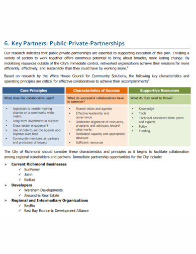 Partnership Marketing Plan - 6+ Examples, Format, Pdf | Examples