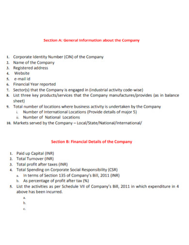 Business Information Report - Examples, How to Write, PDF