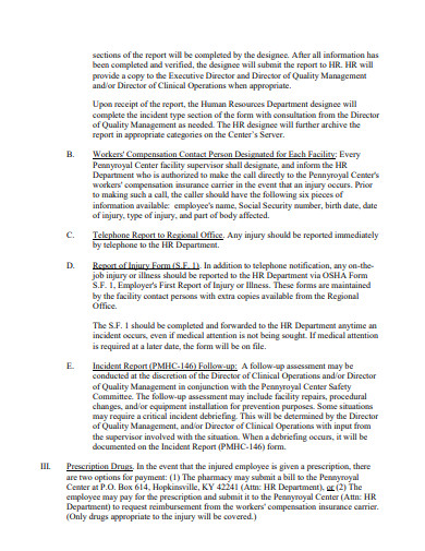 HR Incident Report - 7+ Examples, Format, Pdf | Examples