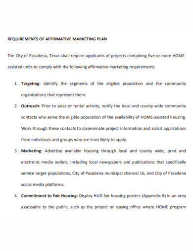 Partnership Marketing Plan - 6+ Examples, Format, Pdf | Examples