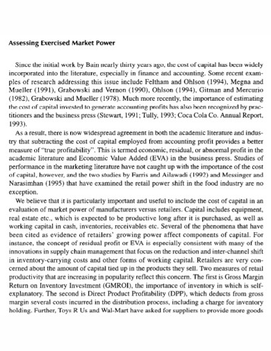 Industry and Market Analysis - 10+ Examples, Format, Pdf | Examples