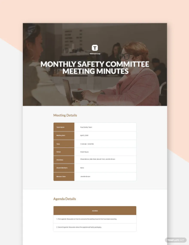 Safety Meeting Minutes - 23+ Examples, Format, Pdf | Examples