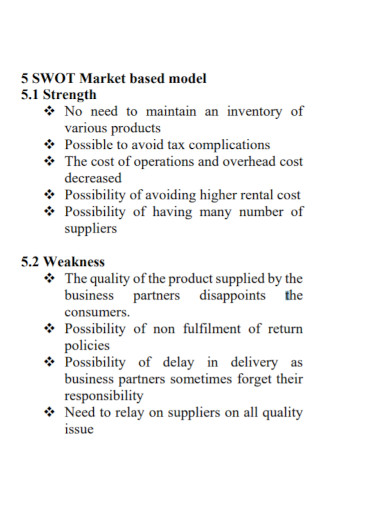 Supermarket SWOT Analysis - 10+ Examples, Format, Pdf | Examples