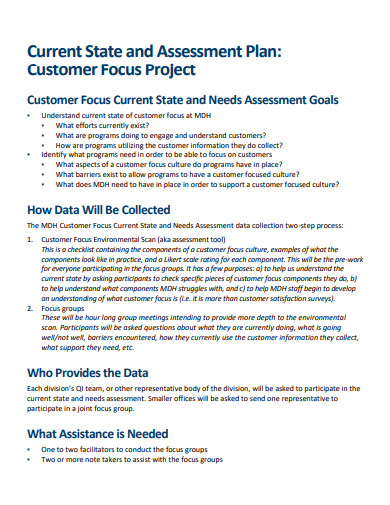 Customer Needs Assessment - 10+ Examples, Format, Pdf | Examples