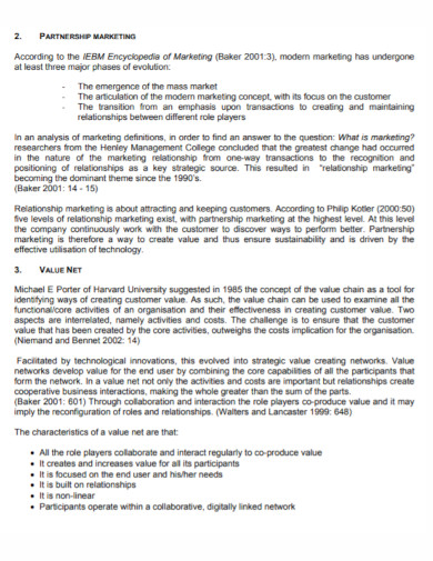 Partnership Marketing Plan - 6+ Examples, Format, Pdf | Examples