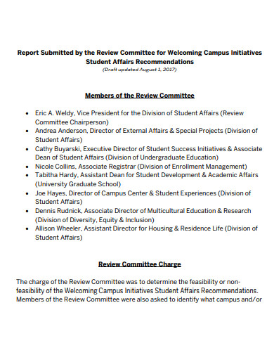 Students Recommendation Report - 8+ Examples, Format, How to Write, Pdf