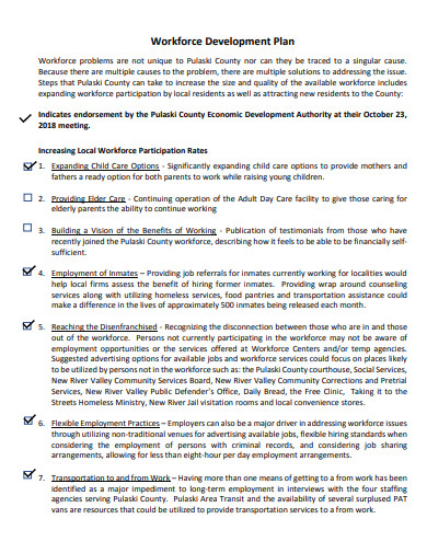 Workforce Development Plan Examples 10 Strategic Training Public Health Examples
