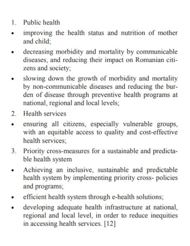 Health Needs Assessment - 10+ Examples, Format, Pdf | Examples