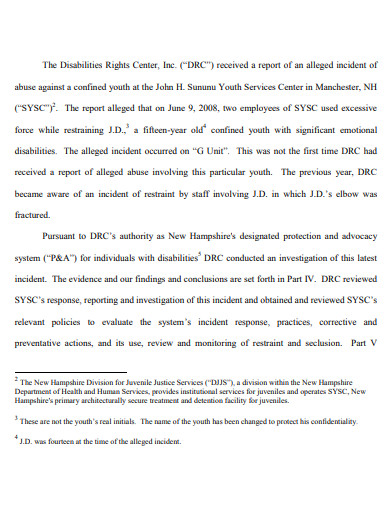 Initial Investigation Report - 8+ Examples, Format, Pdf | Examples