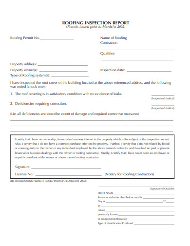 10+ Roof Inspection Report Examples [ Flat, Metal, Residential ] | Examples
