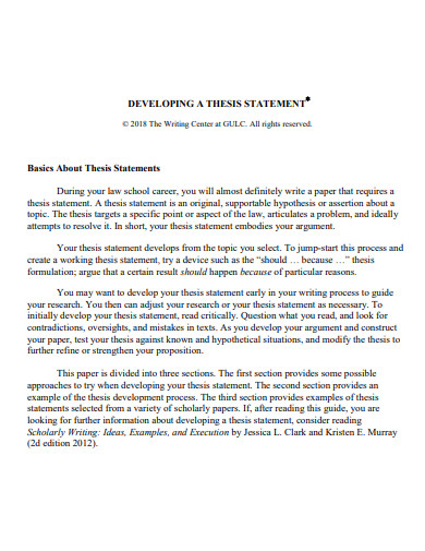 Thesis Problem Statement 6 Examples Format Pdf Examples