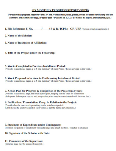 Monthly Work Report - 10+ Examples, Format, Pdf | Examples