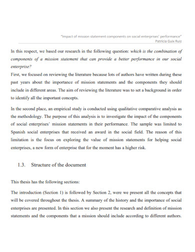 Performance Impact Statement - 10+ Examples, Format, Pdf | Examples