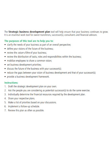 Business Development Plan - 10+ Examples, Format, Pdf | Examples