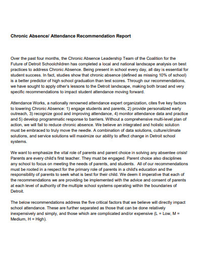 Students Recommendation Report - 8+ Examples, Format, How to Write, Pdf