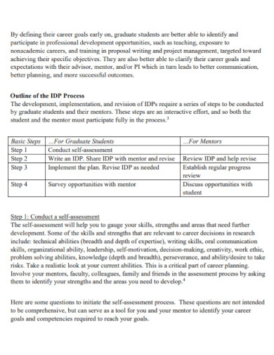 Career Development Plan for Students - 10+ Examples, Format, Pdf | Examples