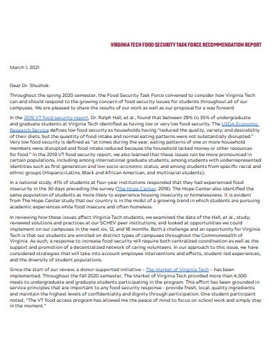 Students Recommendation Report - 8+ Examples, Format, How to Write, Pdf