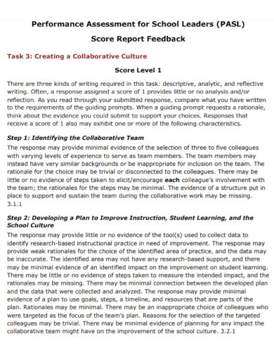 6+ Task Performance Report Examples [ Schoolwork, Cell, Games ] | Examples