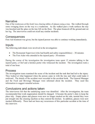 Warehouse Incident Report - 3+ Examples, Format, Pdf | Examples