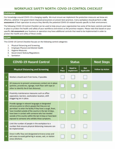 Workplace Safety Checklist - 10+ Examples, Format, Pdf | Examples