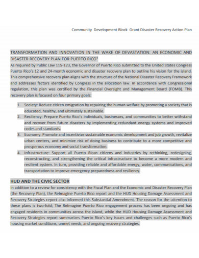 Disaster Action Plan - 10+ Examples, Format, Pdf | Examples