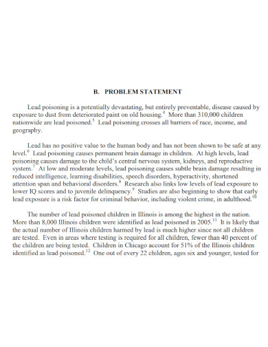 Short Problem Statement - Examples, Format, Pdf, Tips