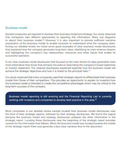 Business Narrative Report - 7+ Examples, Format, Pdf | Examples