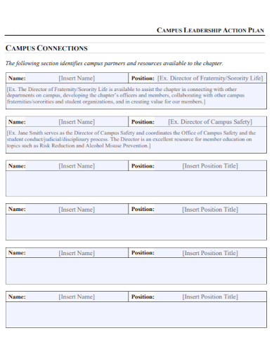 Leadership Action Plan - 10+ Examples, Format, Pdf | Examples