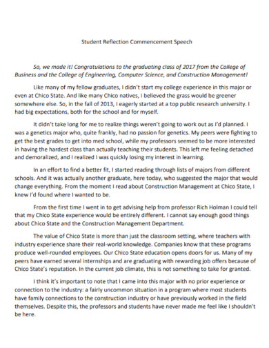 Speech Examples For College Students 50 Good Informative Speech 