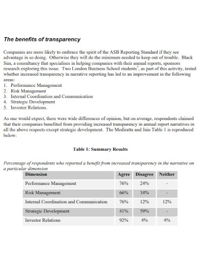 Business Narrative Report - 7+ Examples, Format, Pdf | Examples