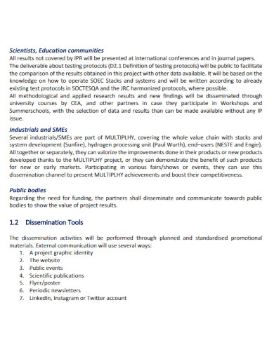 10+ Communication Action Plan Examples [ Marketing, Dissemination ...