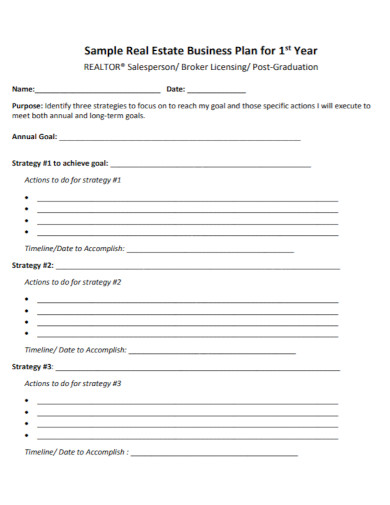 Timeline Business Plan - 7+ Examples, Format, Pdf | Examples