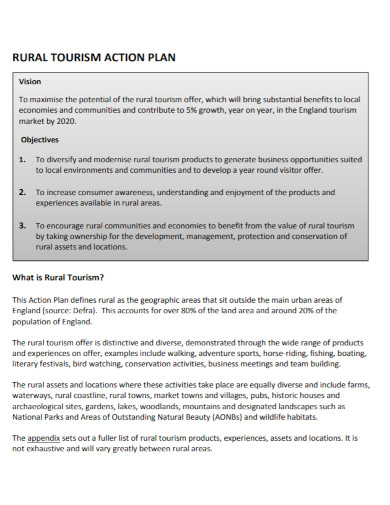 10+ Tourism Action Plan Examples [ National, Travel, Carolina ] | Examples